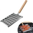 Hot Dog Roller for Grill,Hotdog Roller-Grill Sausage Roller Stainless ...