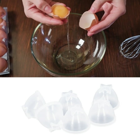ANGGREK Kitchen Supplies,6Pcs Egg Yolk Seperator Multifunctional Egg ...