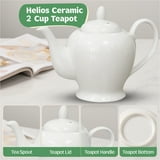 Teapot Porcelain - 2 Cup - Helios - Walmart.com