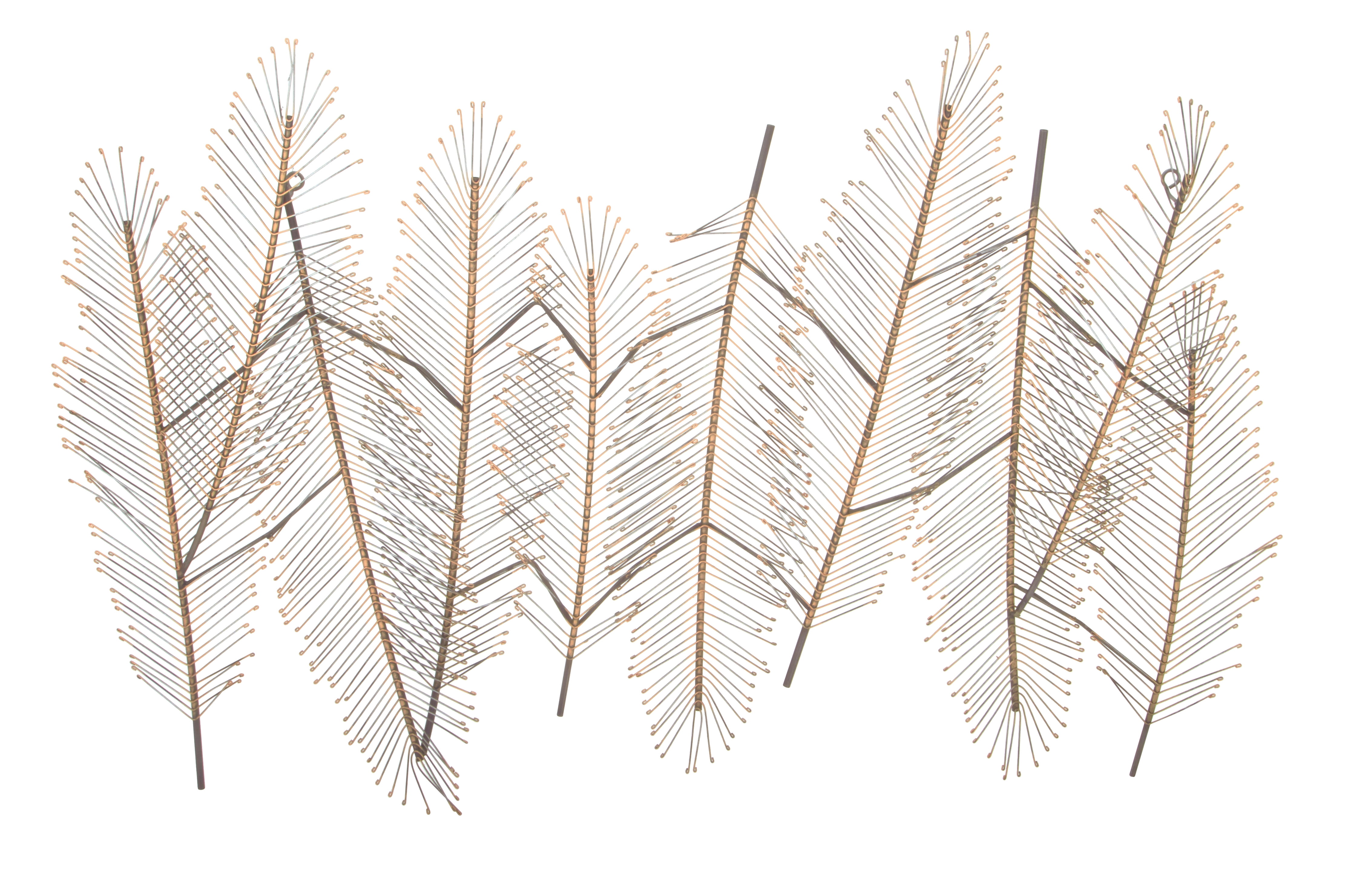 Incredible Metal Feather Wall Decor - Walmart.com