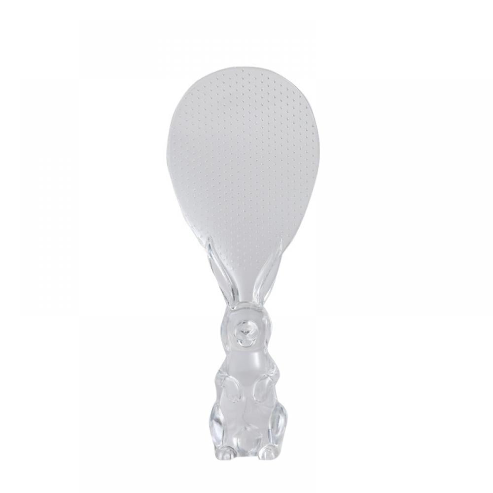 Plastic Rice Spoon Creative Rabbit Standing Rice Spoon Non-stick Rice ...