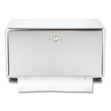 San Jamar Mini C-Fold/Multifold Towel Dispenser, 11.13 x 3.88 x 7.88 ...