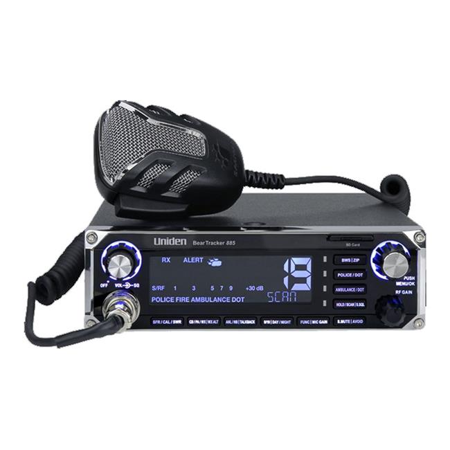 Uniden Hybrid Cb Radio with Built-In Digital Scanner with Bear Tracker ...