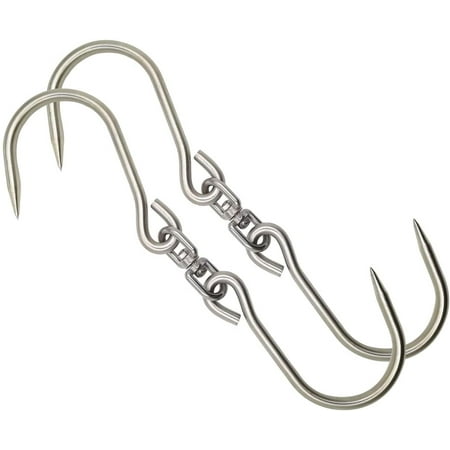 P5HAO Meat Hook Heavy Duty Stainless Steel Meat Hanging Hooks for ...