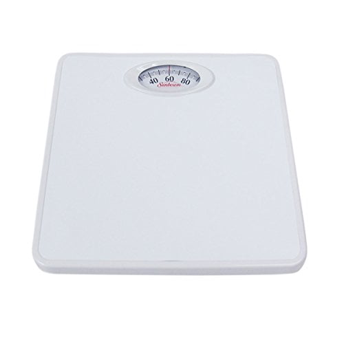 Sunbeam Rotating Dial Bathroom Scale, White - Walmart.ca