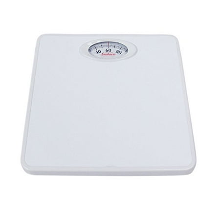 Sunbeam Rotating Dial Bathroom Scale, White - Walmart.ca