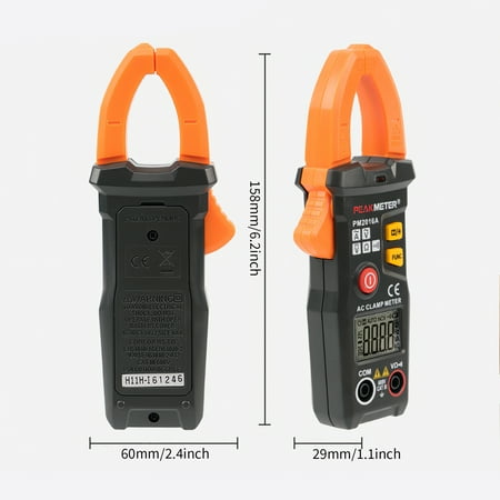 For PM2016A Smart Alternating Current Digital Clamp Meter Smart Digital ...