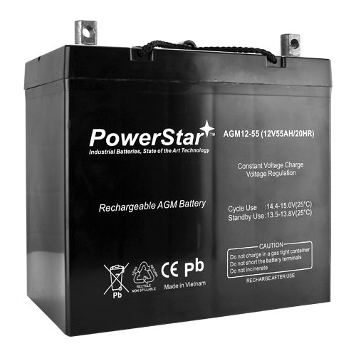UB12550 (Group 22NF) Battery - Universal Battery - 12V 55Ah - Walmart.com
