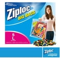 Ziploc Large Storage Bag with Double Zipper, 5 Count - Walmart.com