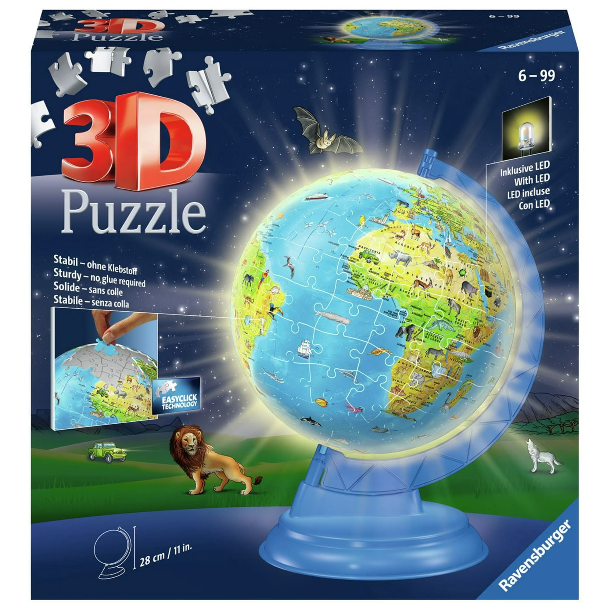 Click here for Ravensburger Childrens Globe - Night Stand Jigsaw... prices