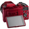 Nikon Red COOLPIX B500 Digital Camera with 16 Megapixels and 40x ...