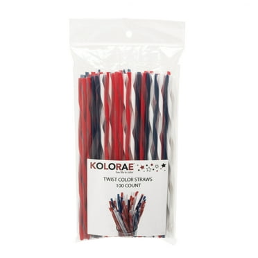 The Pioneer Woman Assorted Color Straws, 12 Pack - Walmart.com