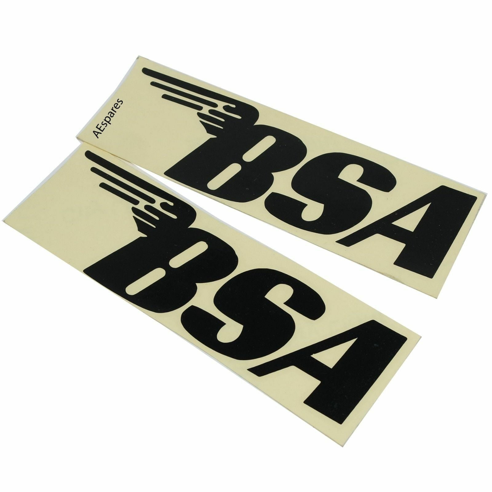 BSA Stickers Decal Set Small Black A65 A10 B44 B25 A75 BSA All Models ...