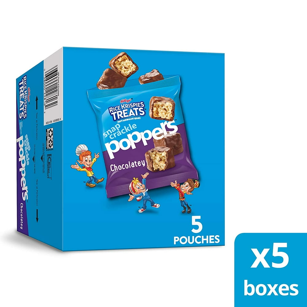 Rice Krispies Treats Snap Crackle Poppers Chocolate Bites 25ct Pack Of