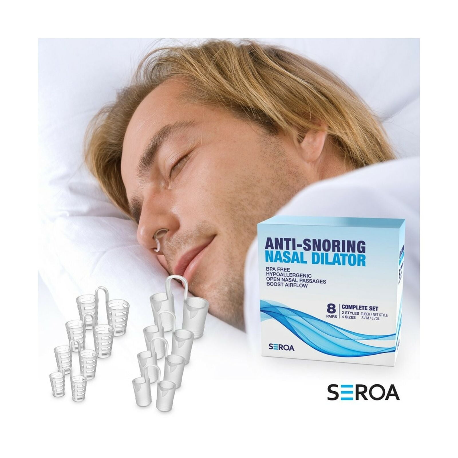 Premium Anti Snoring Devices Nose Vents Nasal Dilator, Stop Snoring ...