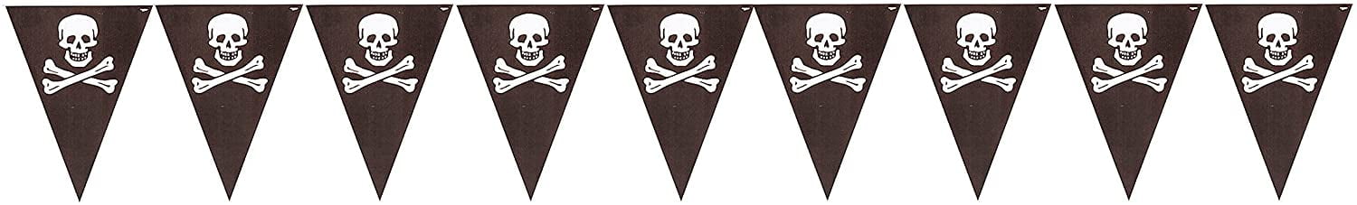 CC Creative Converting Buried Treasure Party Flag Banner - Walmart.com