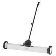 BENTISM Push Lawn Sweeper, 21-inch Leaf & Grass Collector, Strong ...