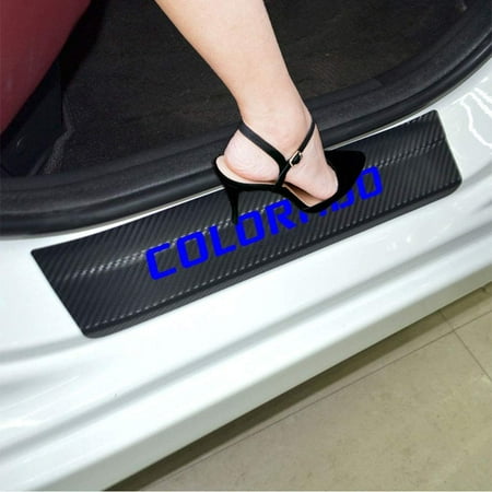 Door Entry Guard Carbon Fiber Car Door Sills Sticker Car Scuff Welcome ...