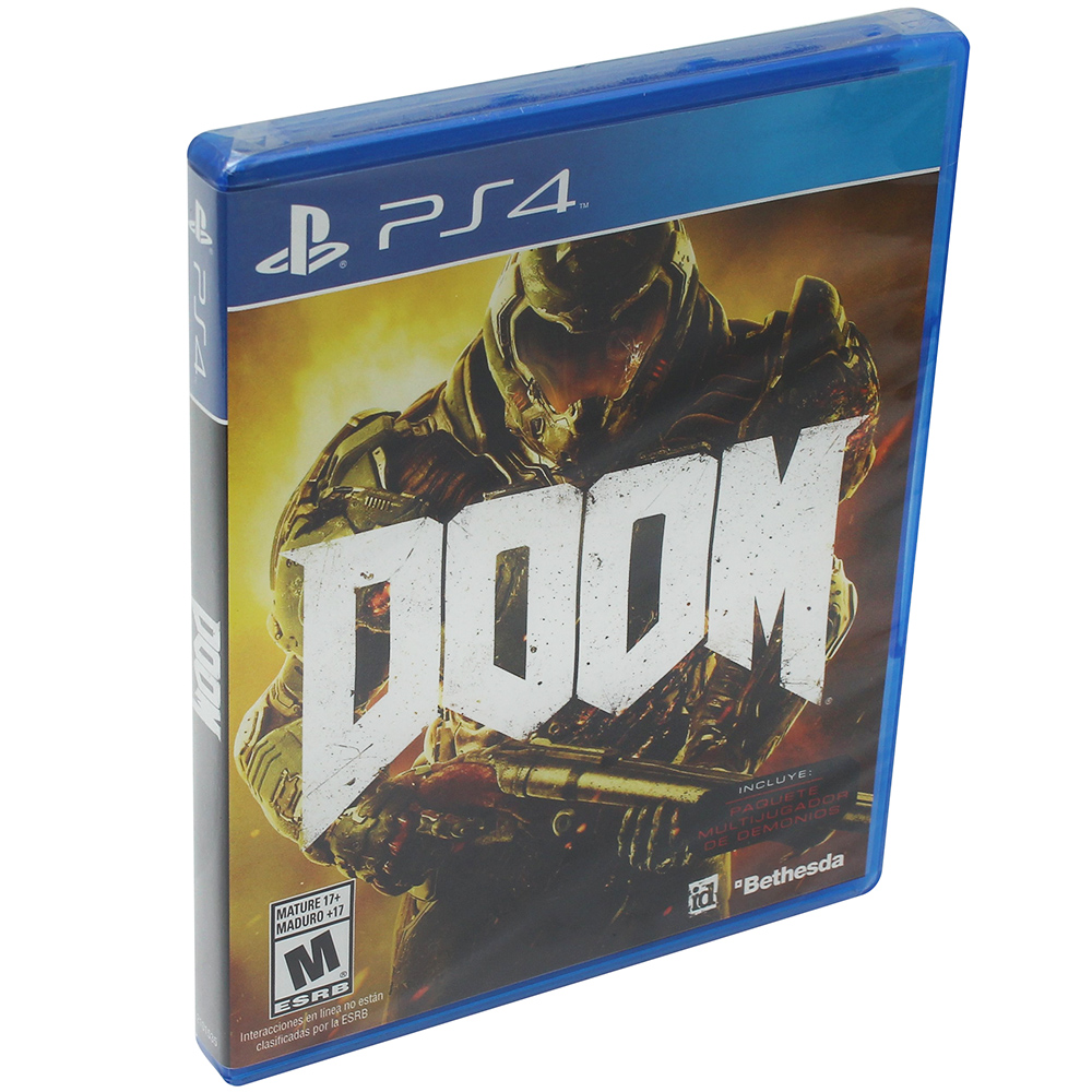 PLAYSTATION 4 DOOM VIDEOJUEGO BLU-RAY - Walmart.com