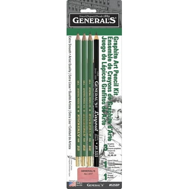 Generals Layout Pencil, Extra Black Graphite, Box of 1 Dozen (555 ...