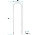 Free Shipping! Luxrite U Bend LED Tube Light, T8 T12, 17.5W, 3 CCT ...