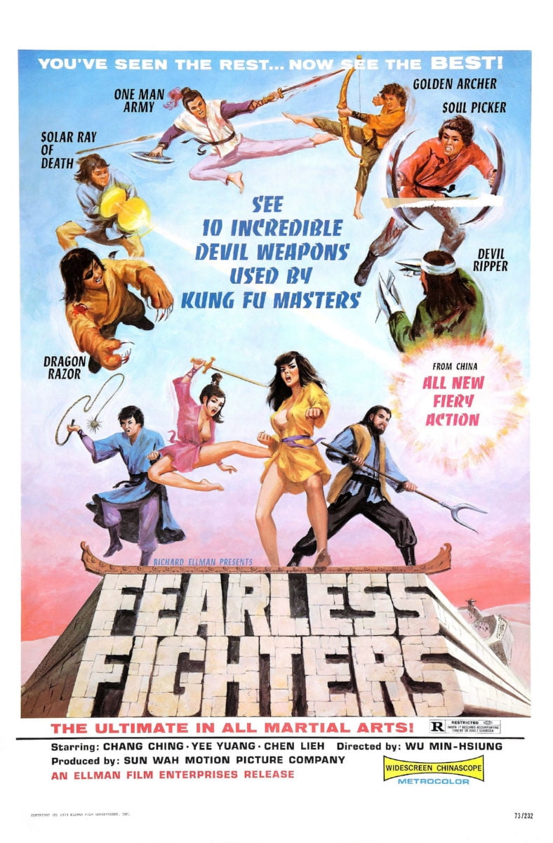 Fearless Fighters Movie Poster 16x24 Poster Medium Art Poster 16x24 ...