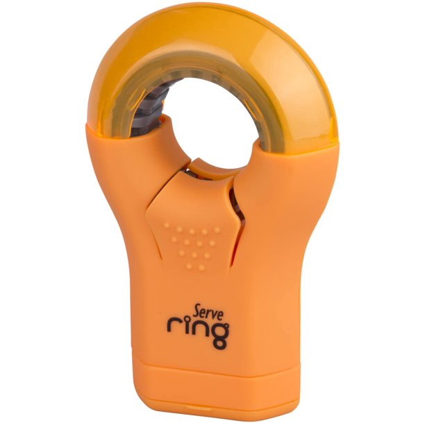 SERVE 1 Ring Pencil Eraser + Sharpener Combo, Orange, SV-RINGFT ...