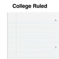 Staples TRU RED 1-Subject Notebook 8.5" x 11" College Ruled 70 Sheets ...