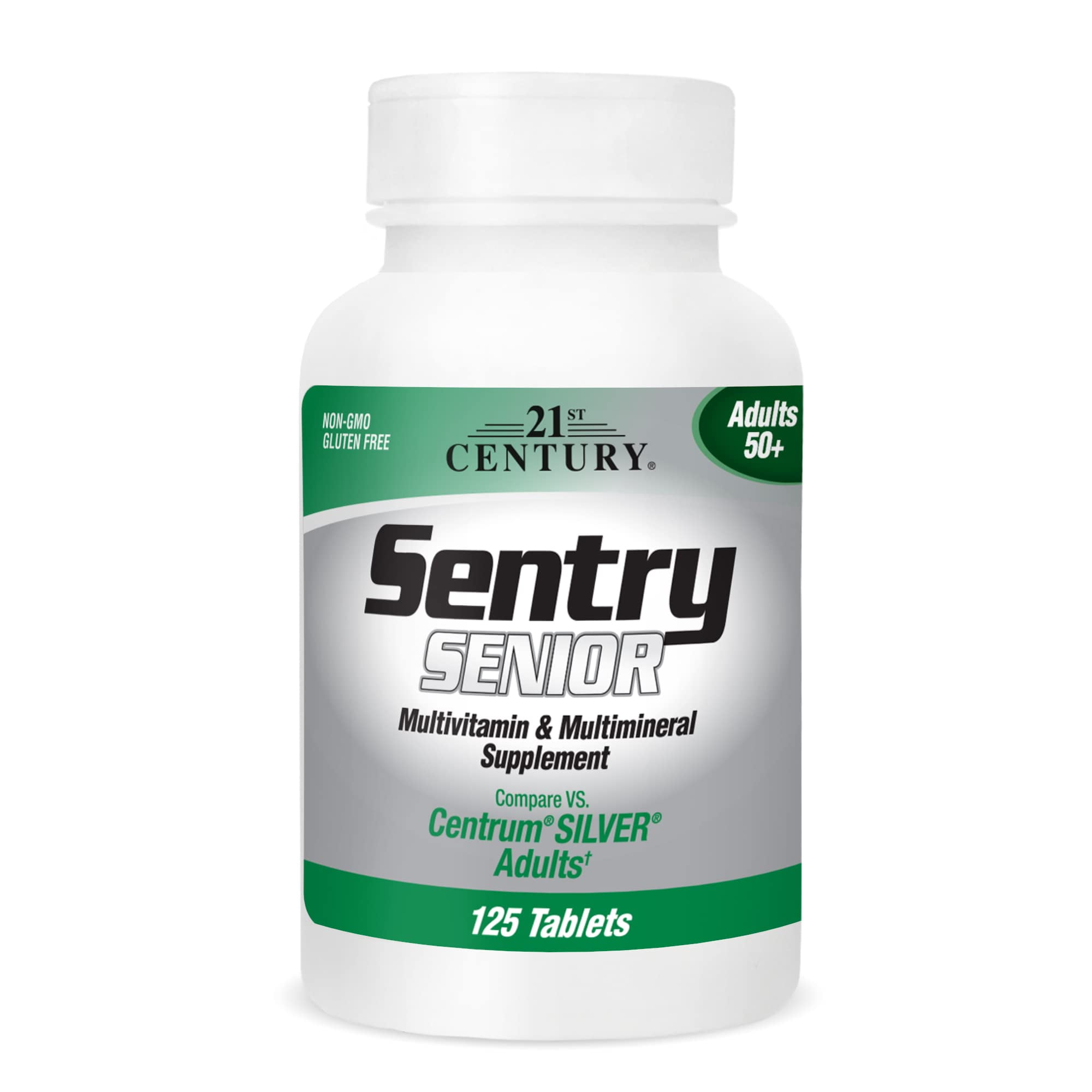 Suplemento 21st Century Sentry Senior 125 comprimidos | Walmart en línea