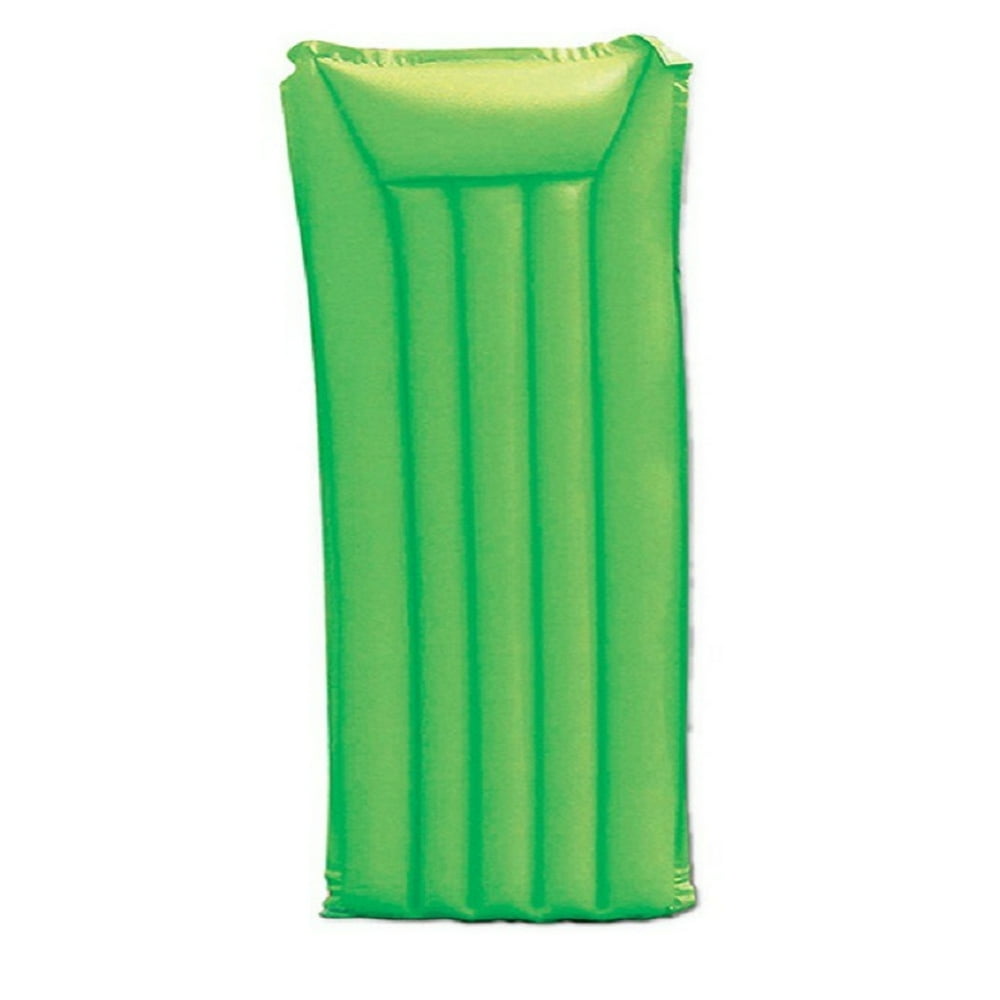 6 Green Inflatable Air Mattress Swimming Pool Raft Float