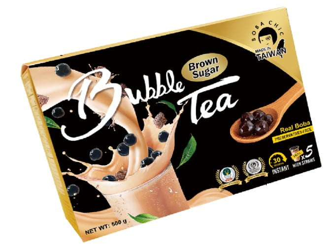 Buy BOBA CHiC Instant Bubble tea kit - Real BOBA Ready in 30 seconds ...