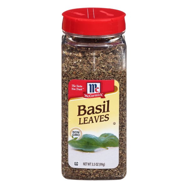 McCormick® Basil Leaves 3.5 oz. Shaker - Walmart.com