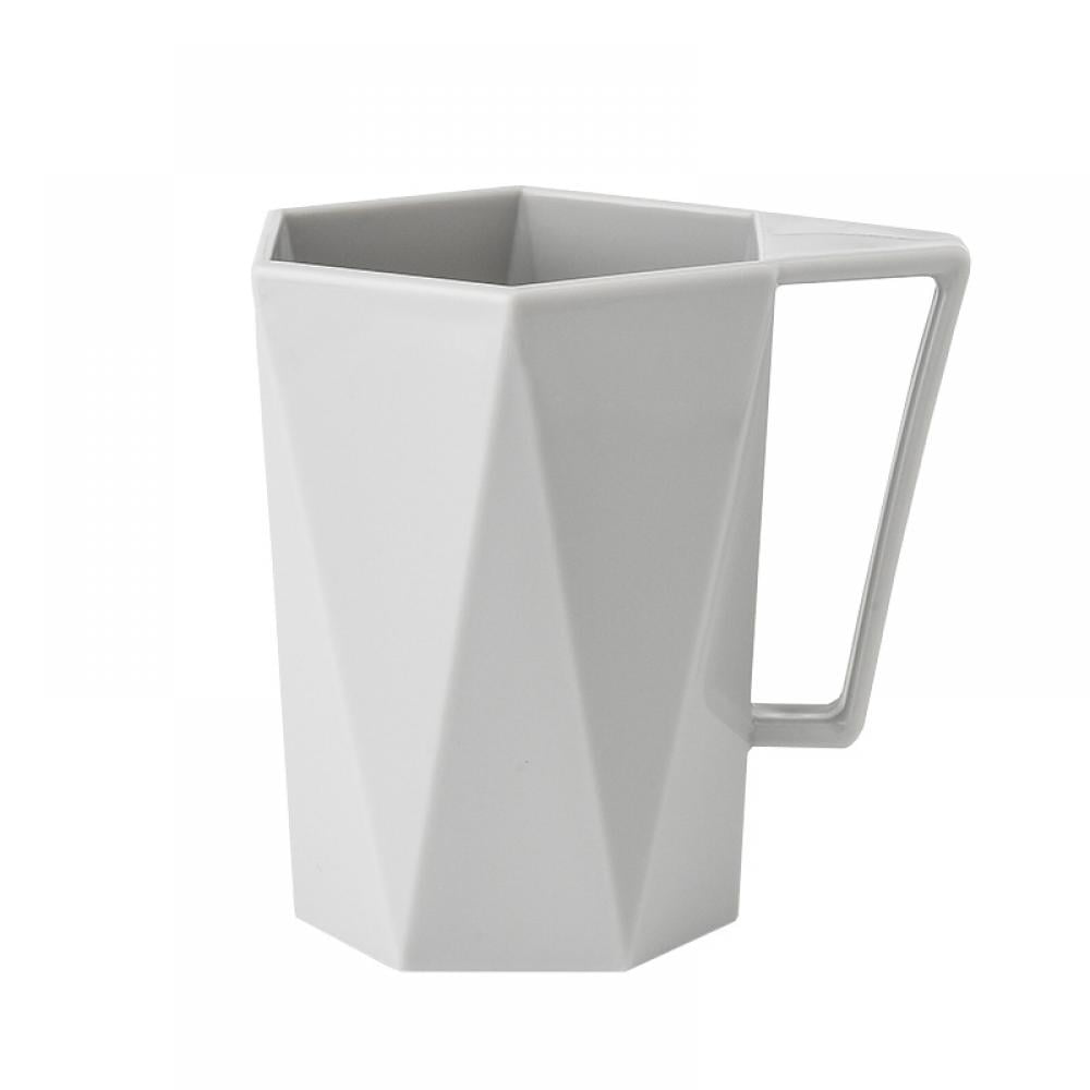 Geometric Wash Brush Cup Simple Bathroom Wash Toothbrush Cup Brush ...