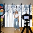 Forest Photography Backdrop 7x5FT, Tree Trunk Photo Backdrops ...