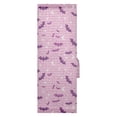 Bat Moon Pattern Door Curtain Sheer Privacy Light Filtering Window ...
