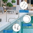UBesGoo Pool Handrail Swimming Pool Hand Rail Ladder Step - Walmart.com