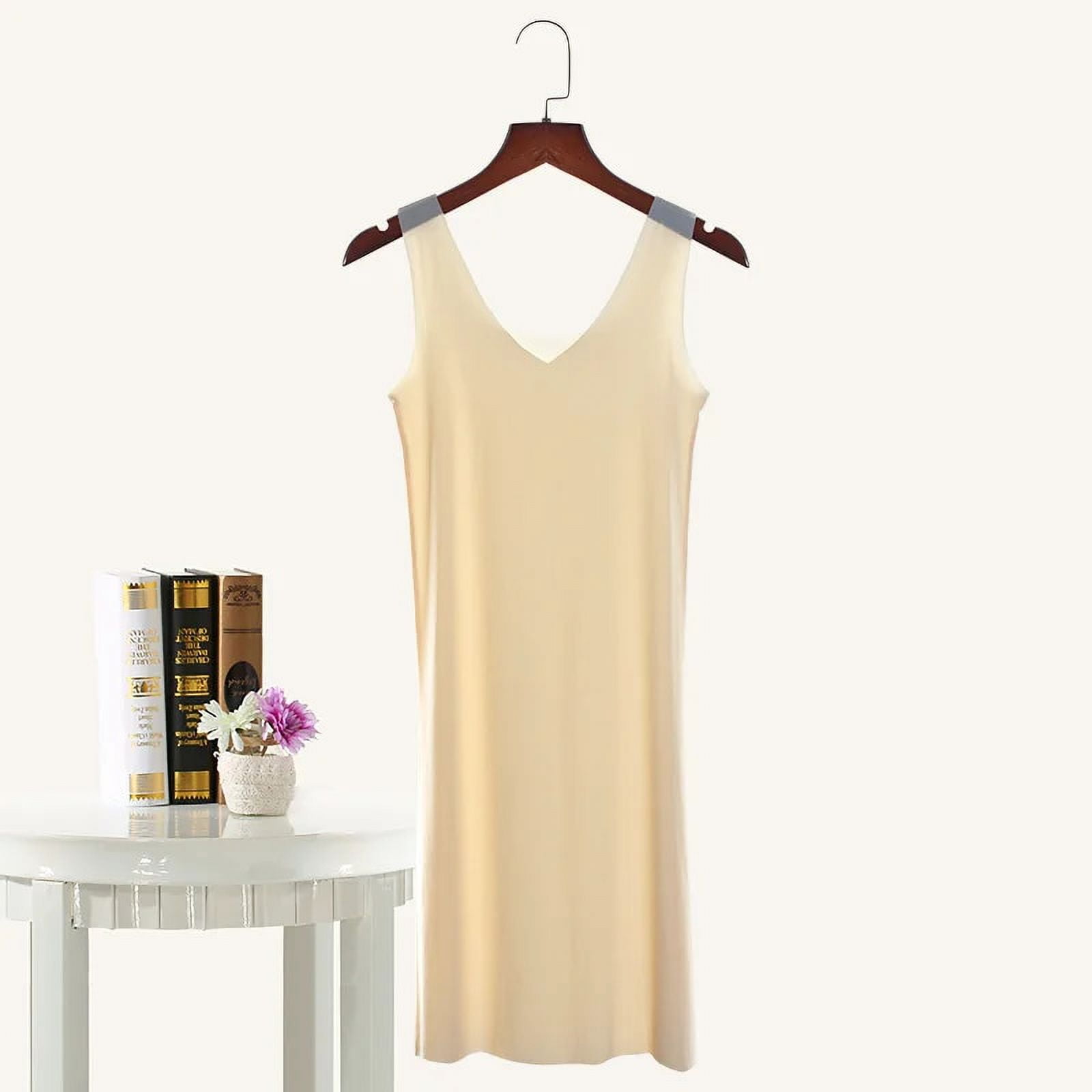 Click here for Yening Seamless Full Slips Women Petticoat Undersk... prices