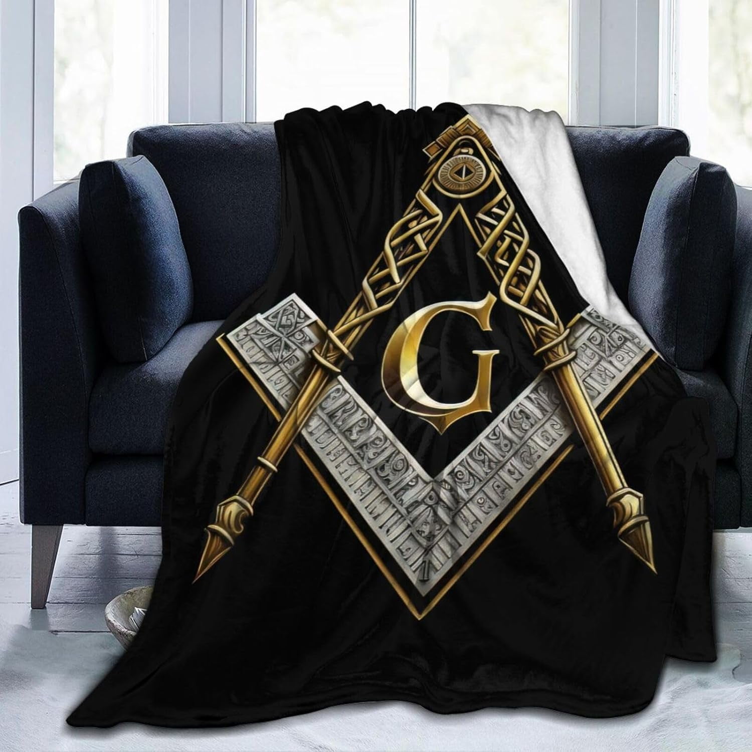 Click here for Kervinter Master Mason Masonic Fluffy Flannel Flee... prices