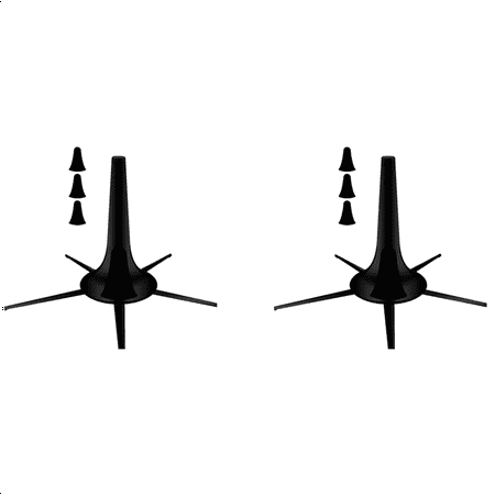 2X New Trumpet Stand Portable Trumpet Holder Foldable Metal with 5 Legs ...