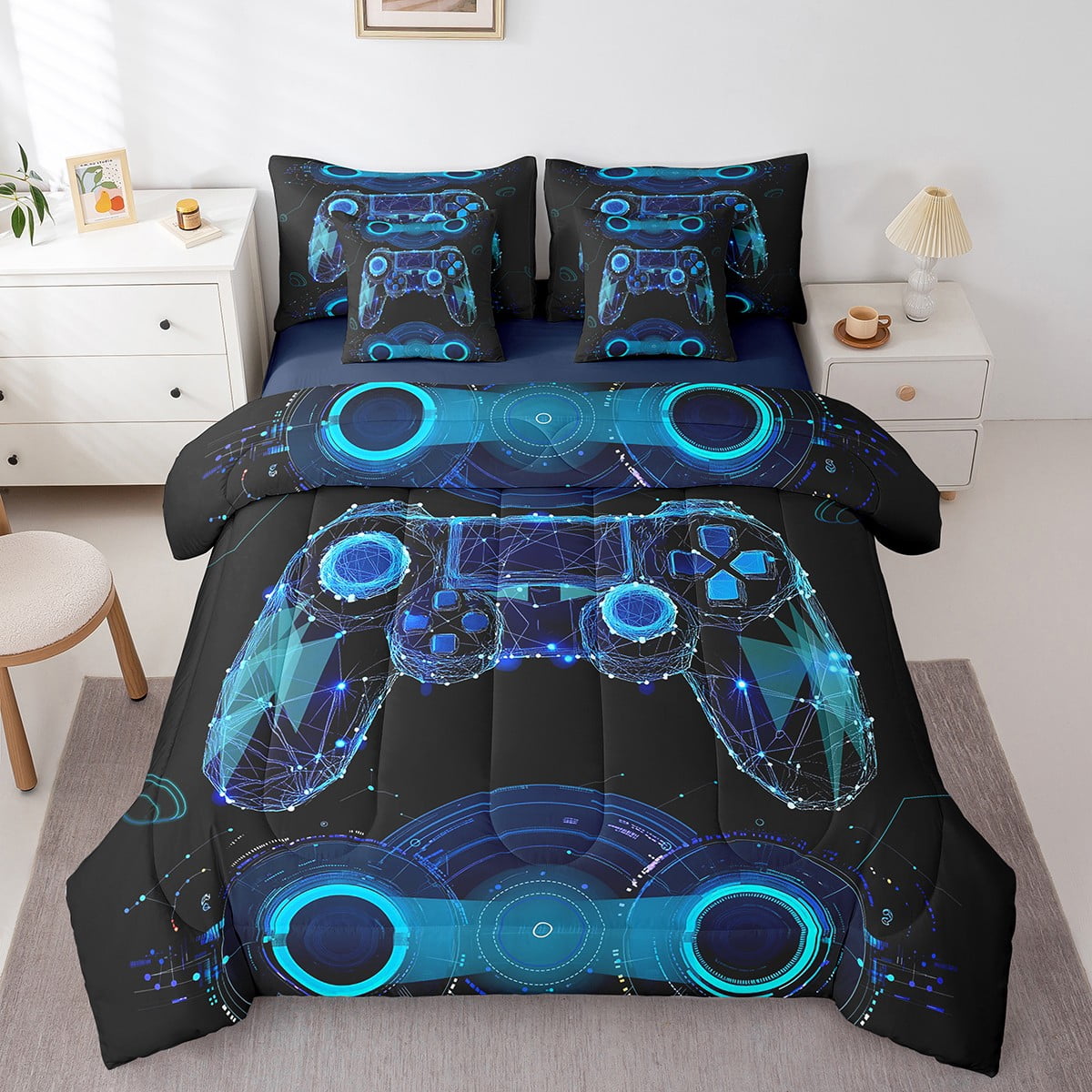 Click here for Erosebridal Teens Gaming Bed In A Bag Queen Size F... prices