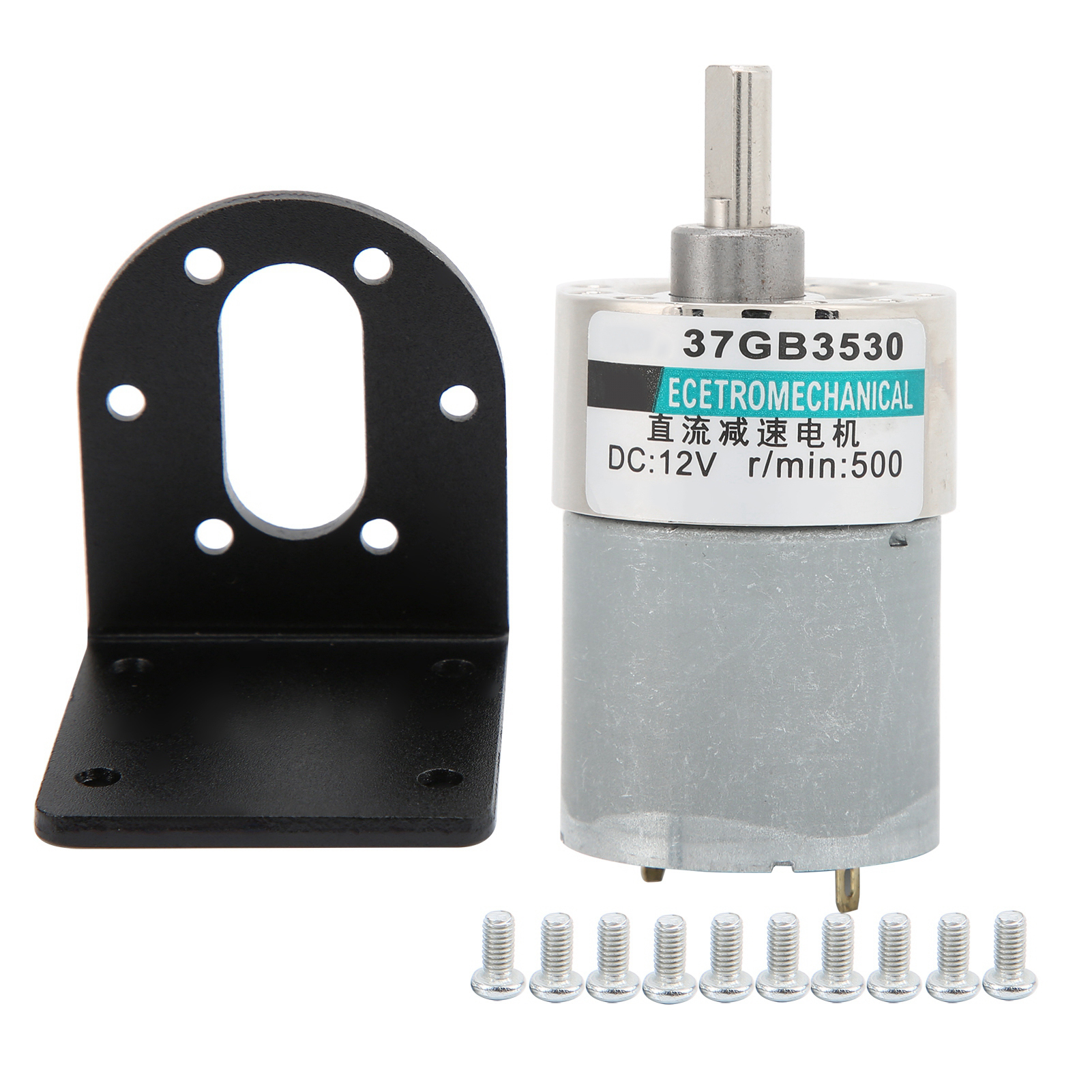 Motor de CC de baja velocidad, motorreductor de CC, micromotor de ...