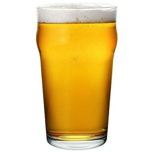 Authentic British Style Imperial Pint Glass With Engraved Seal
