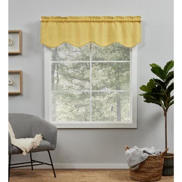 Exclusive Home Curtains Loha Light Filtering Rod Pocket Scalloped ...