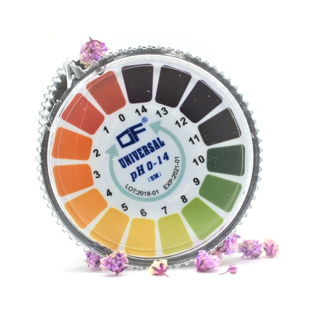 PH Test Paper, Test Strip Paper 2 Rolls, Swimming Pool PH Strip ...