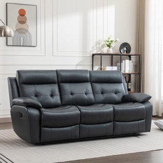 Wyatt Reclining Sofa With Drop Down Table And Drawer | Cabinets Matttroy