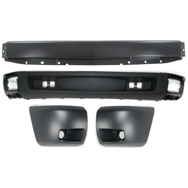 Front Bumper+Bull Bar For 2022 2023 2024 Chevrolet Silverado 1500 ...