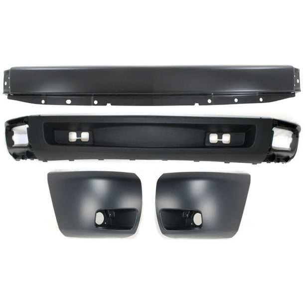 Bumper Face Bars Set of 4 Front For Chevrolet 2007-2008 Silverado 1500 ...
