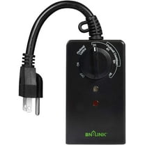 BN-LINK 7 Day Heavy Duty Digital Programmable Dual Outlet Timer - 2 ...