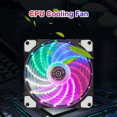 Coiry PC Case Fans Silent Cooling 12V DC 4Pin Radiator CPU Cooler ...