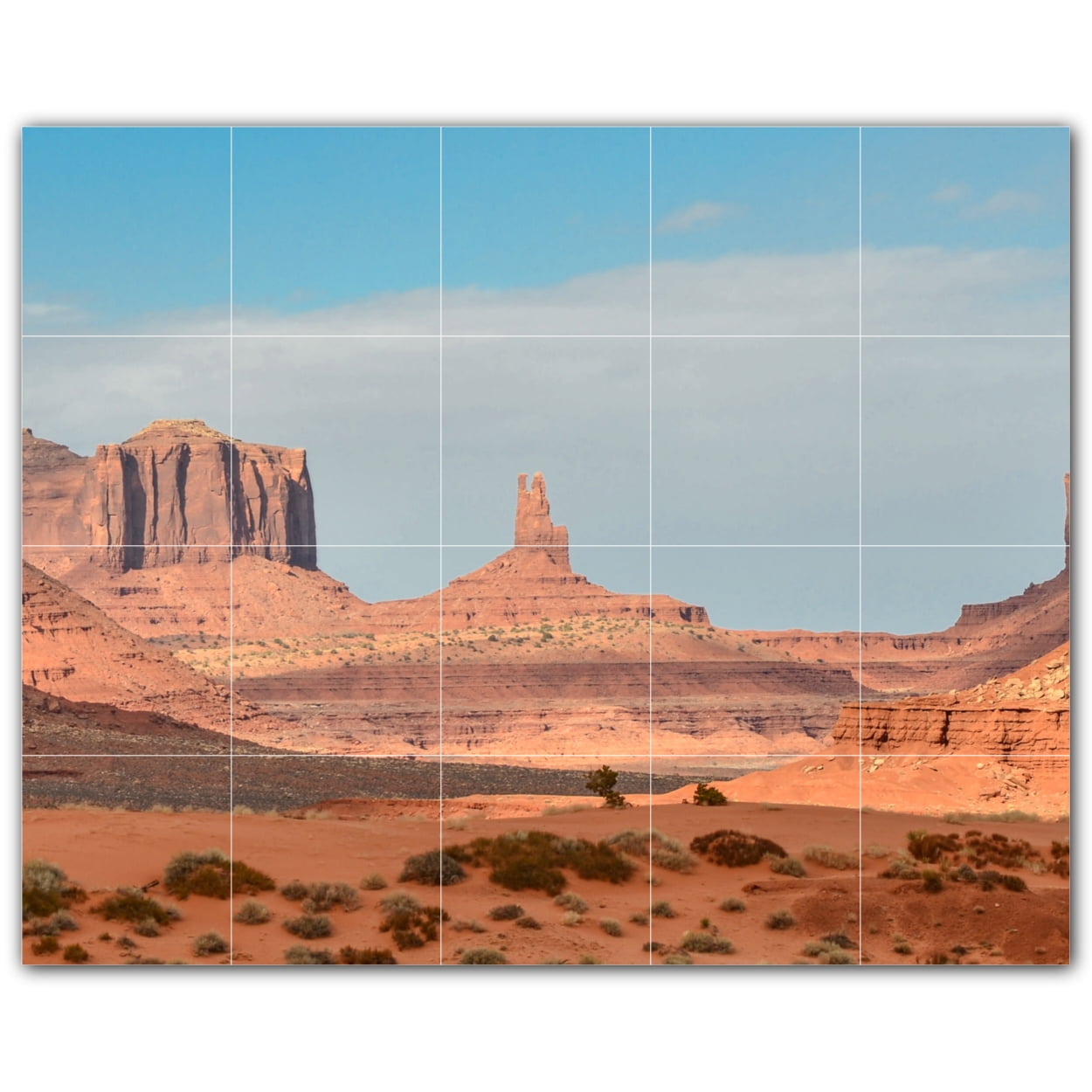 Picture-Tiles.com: Desert Ceramic Tile Wall Mural WAL500475-54XL. 60"W ...